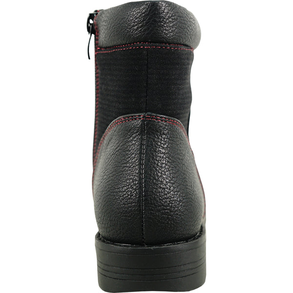 KOZI Women Boot Riley-1 Ankle Casual Boot BLACK - www.lajunojuno.com ...